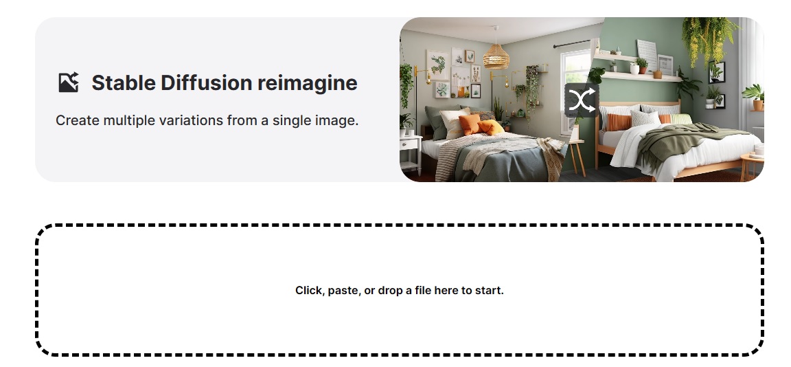 AIによる画像の自動再構築ツール”Stable Diffusion Reimagine” | ダンケポさん.com